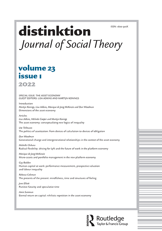 Special issue: The asset economy – Finance and Society Network